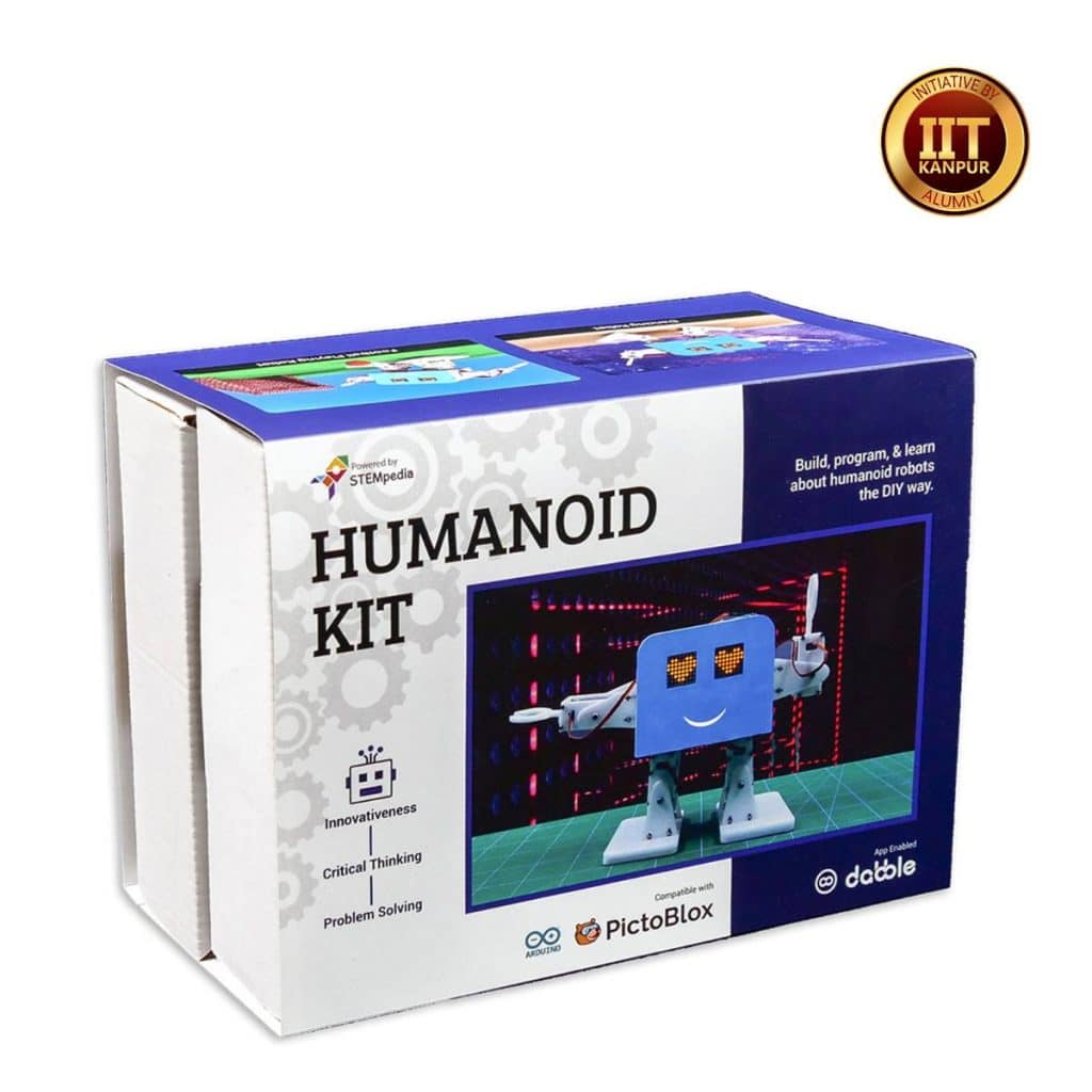 Humanoid Robot Add-on Kit for Beginners - STEMpedia