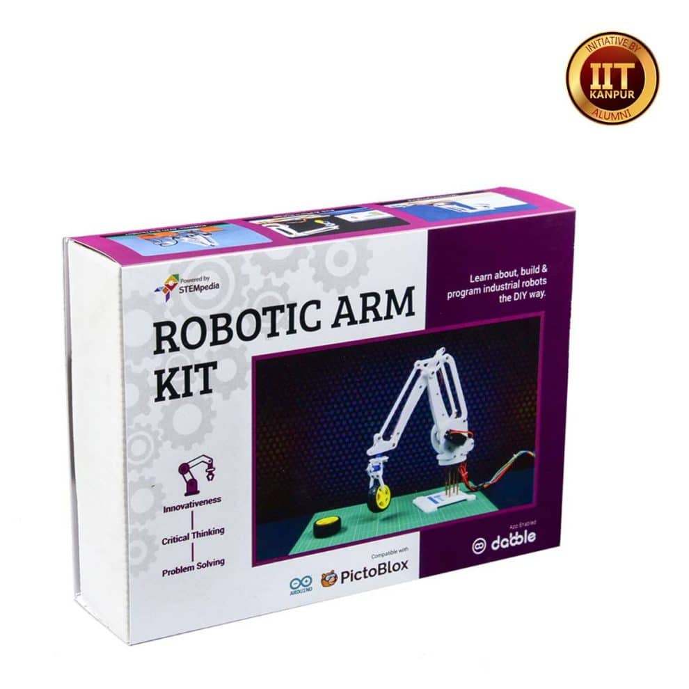 5 DoF Robotic Arm Kit - Best DIY robot arm building kit for advanced ...
