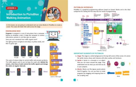 Coding, AI & Robotics Book for Class 4 in Alignment with NEP 2020