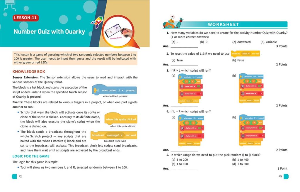 Coding Ai And Robotics Book For Class 4 In Alignment With Nep 2020