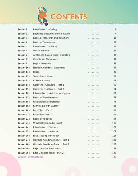 Interactive Coding, AI and Robotics Book for Class 6