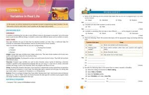 Interactive Coding, AI and Robotics Book for Class 7