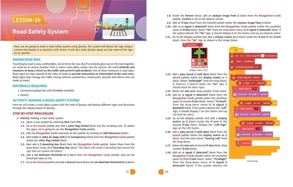 Interactive Coding, AI and Robotics Book for Class 7 – CBSE