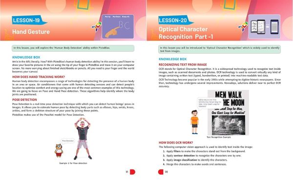 Interactive Coding, AI and Robotics Book for Class 8