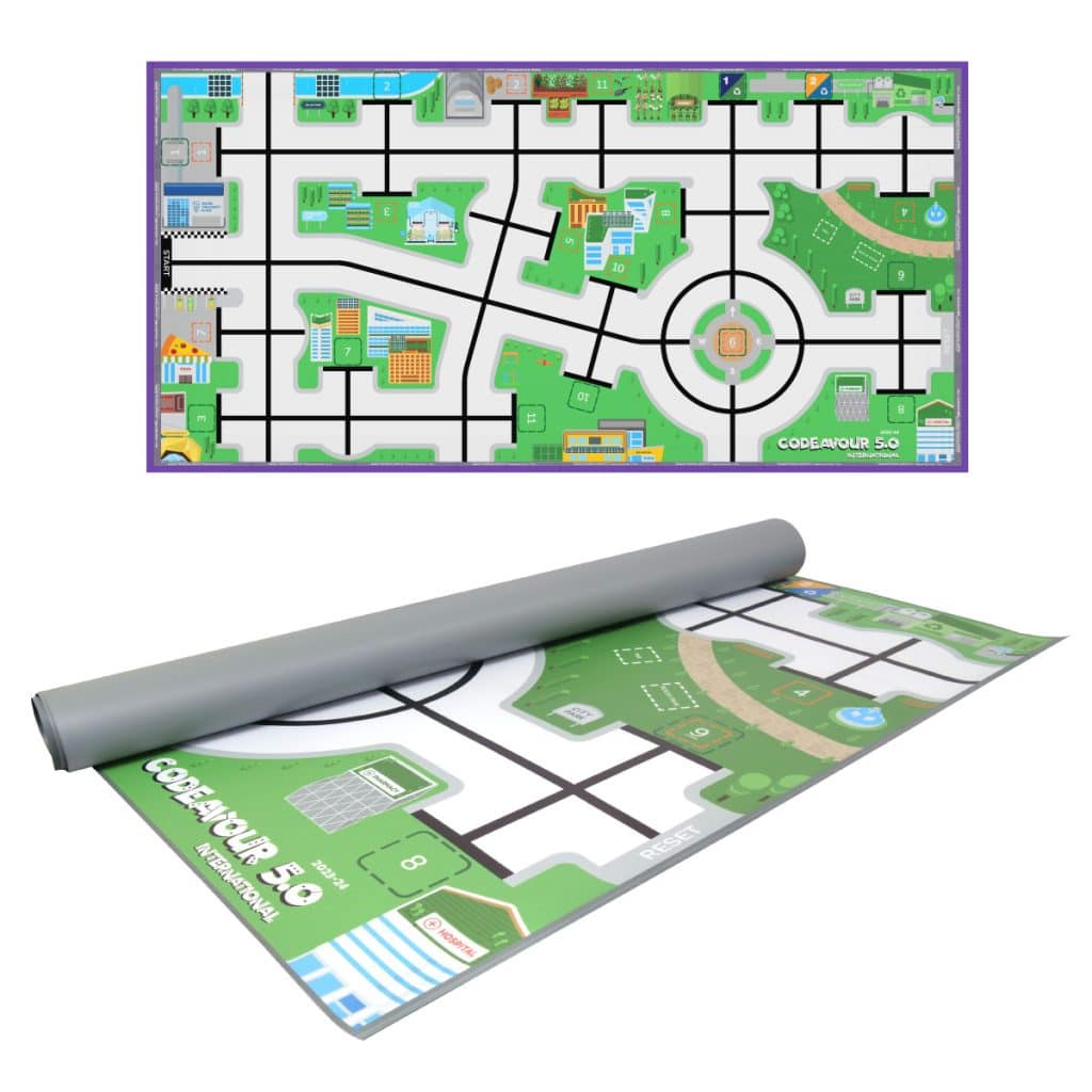 Arena Roll for AI Robo City Challenge Codeavour International
