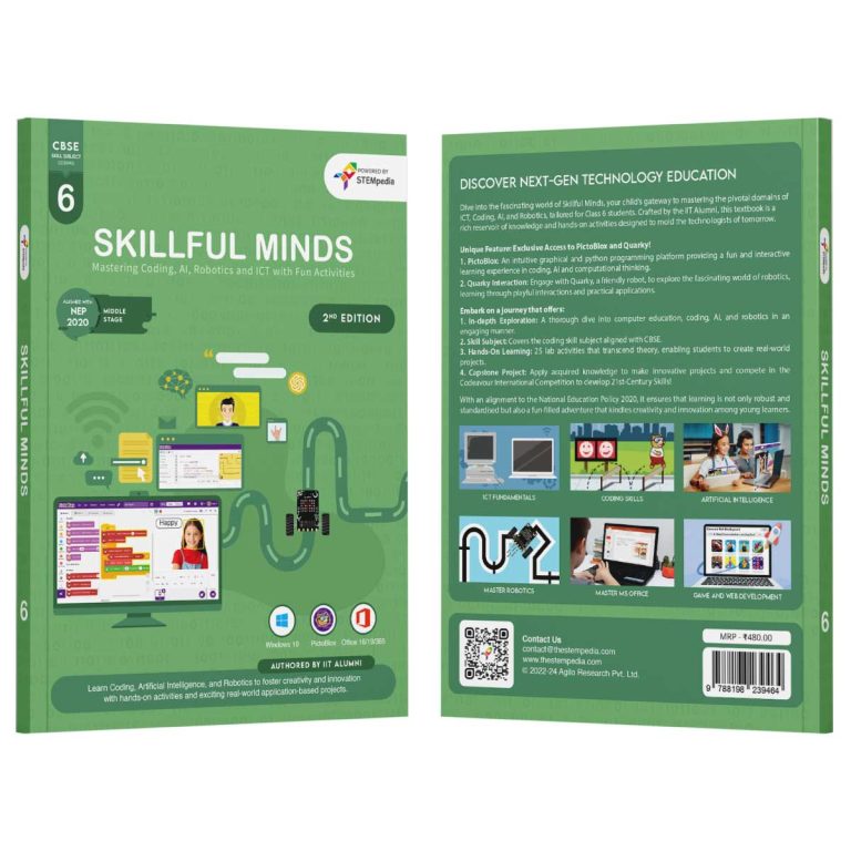 CBSE Class 6 AI, Coding, Robotics, and Computer Book