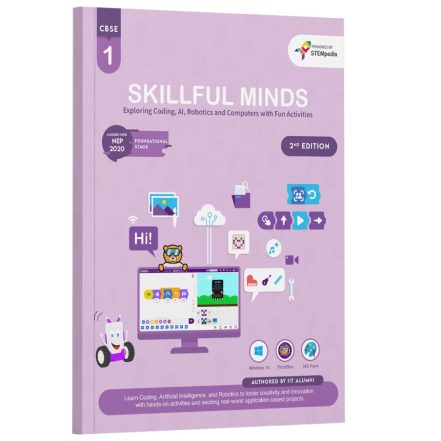 CBSE Class 1 AI, Coding, Robotics, and Computer Book