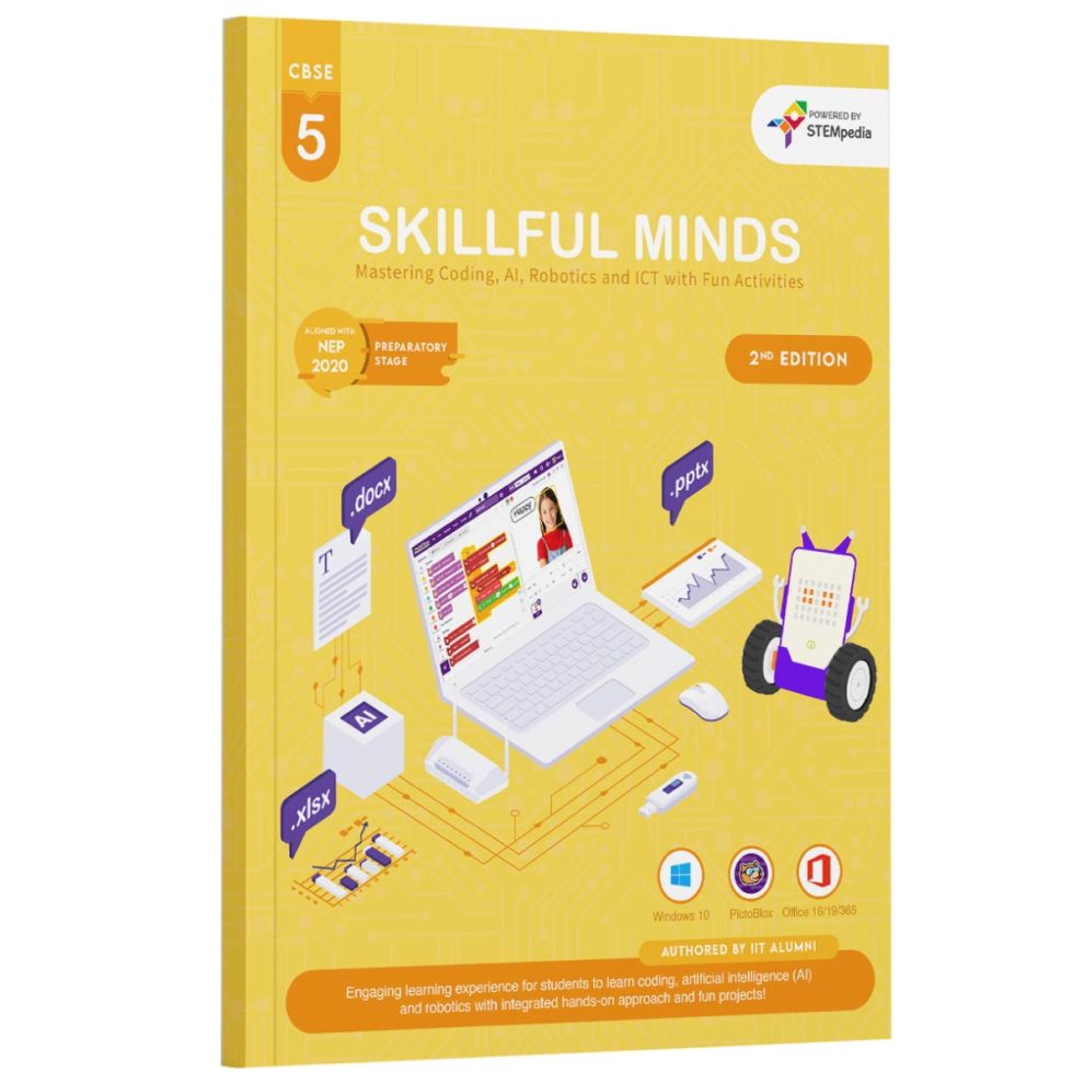CBSE Class 5 AI, Coding, Robotics, and Computer Book