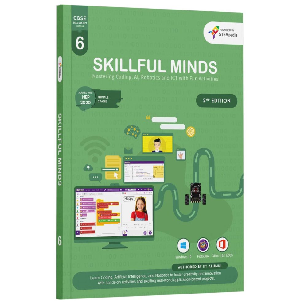 CBSE Class 6 AI, Coding, Robotics, and Computer Book