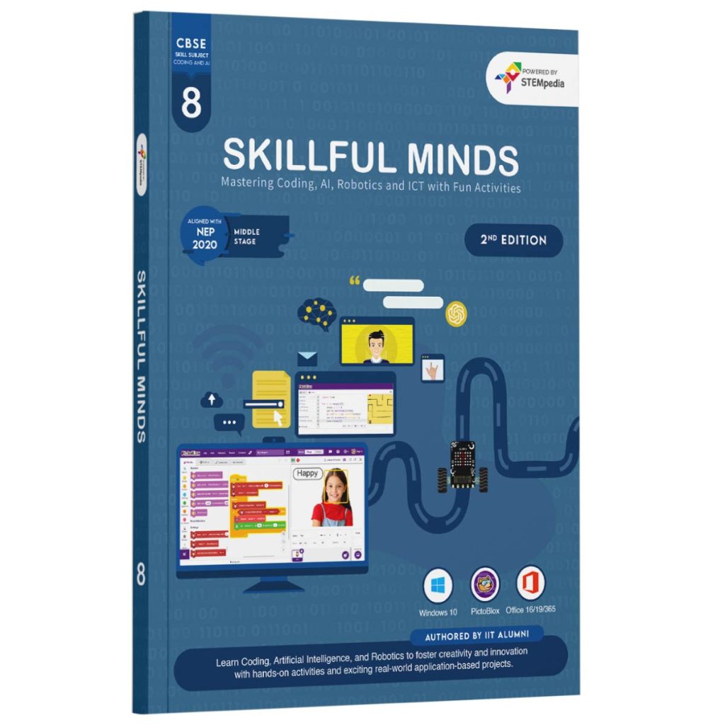 CBSE Class 8 AI, Coding, Robotics, and Computer Book