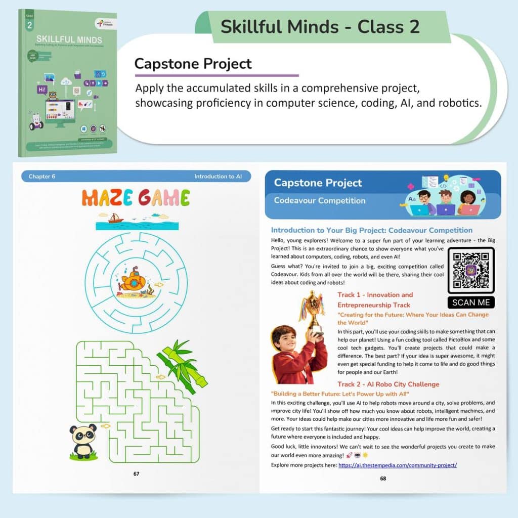 Cbse Class 2 Ai Coding Robotics And Computer Book