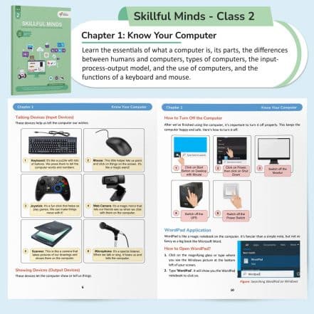CBSE Class 2 AI, Coding, Robotics, and Computer Book