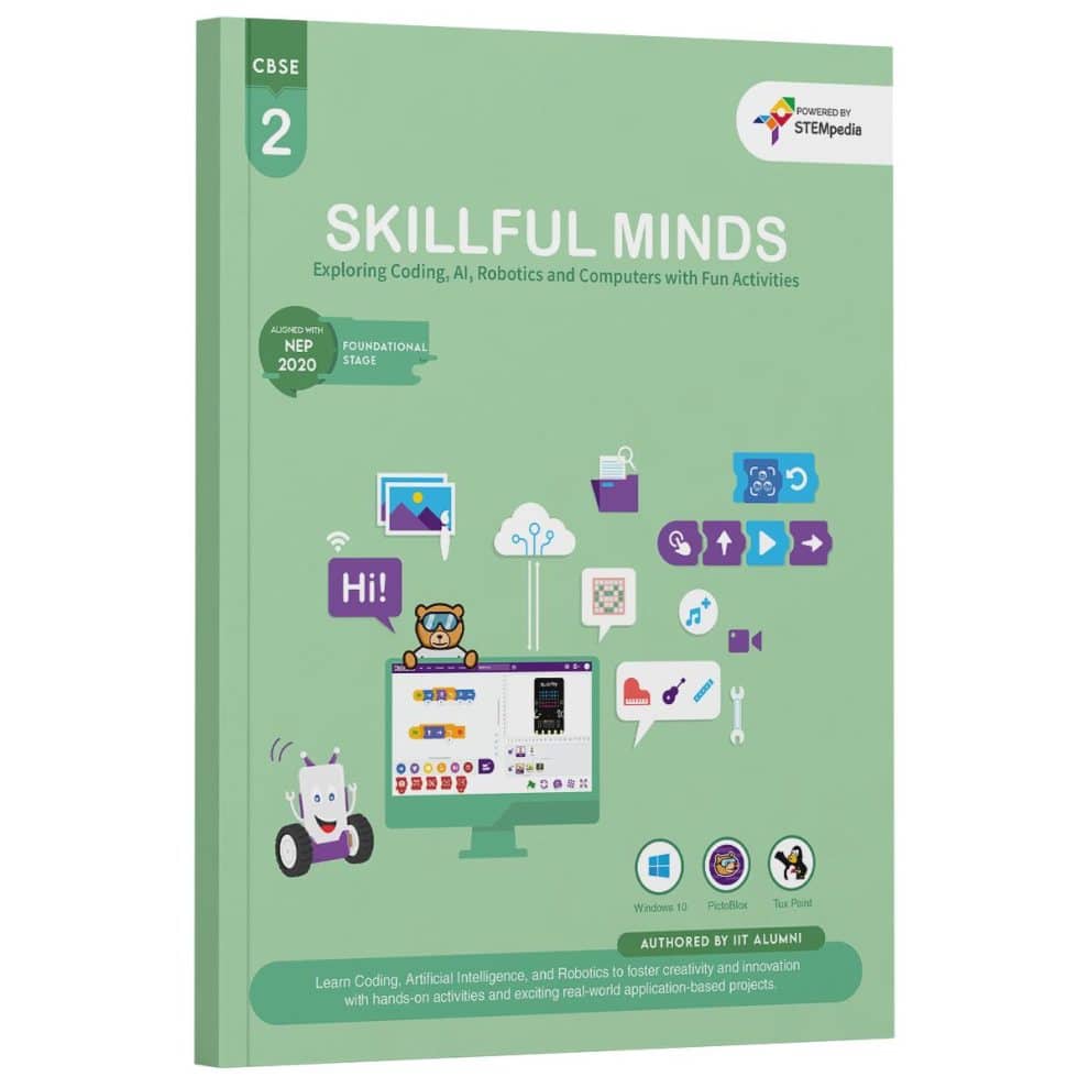 Cbse Class 2 Ai Coding Robotics And Computer Book