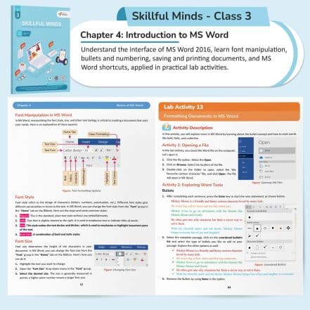 CBSE Class 3 AI, Coding, Robotics, and Computer Book