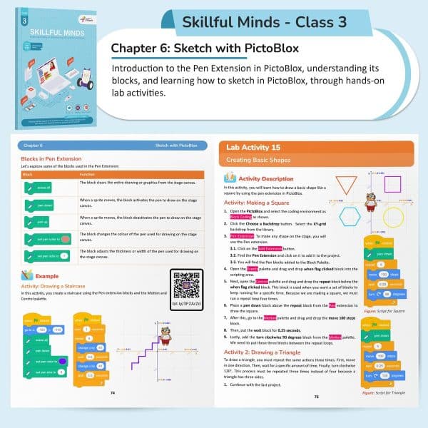 CBSE Class 3 AI, Coding, Robotics, and Computer Book