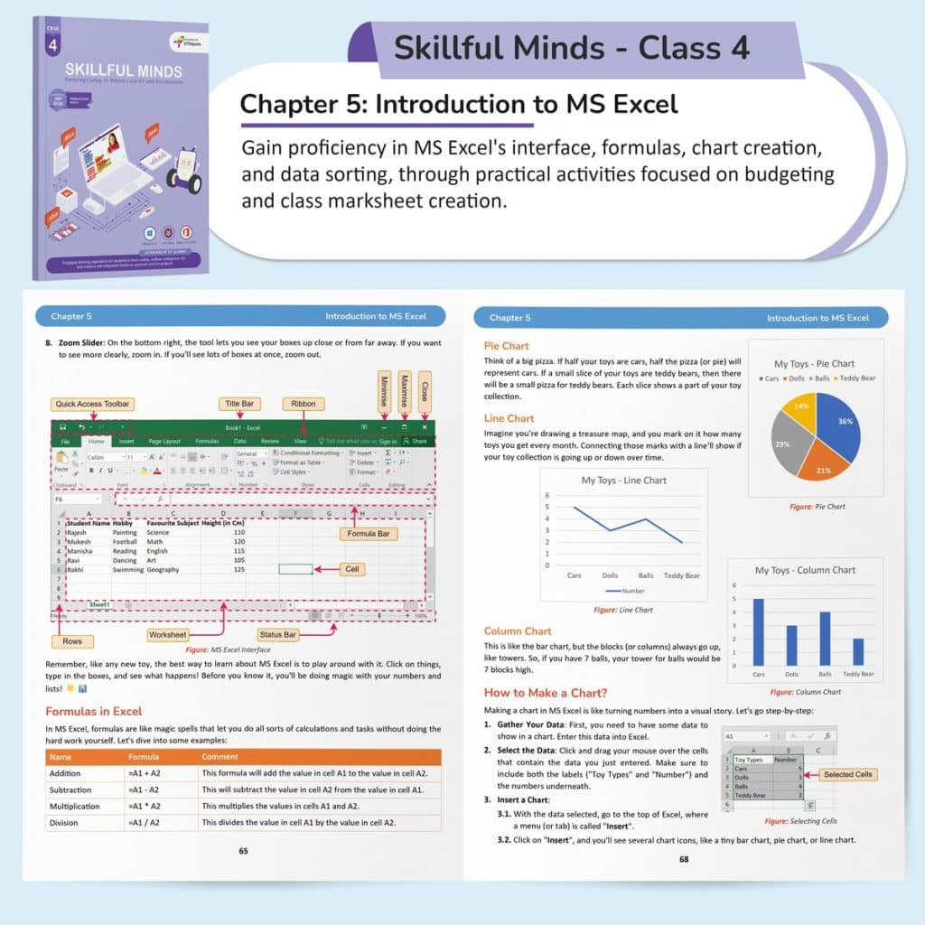 CBSE Class 4 AI, Coding, Robotics, and Computer Book