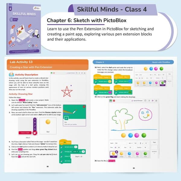 CBSE Class 4 AI, Coding, Robotics, and Computer Book