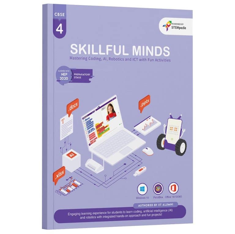 CBSE Class 4 AI, Coding, Robotics, and Computer Book