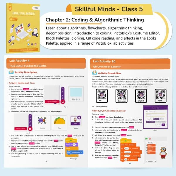 CBSE Class 5 AI, Coding, Robotics, and Computer Book