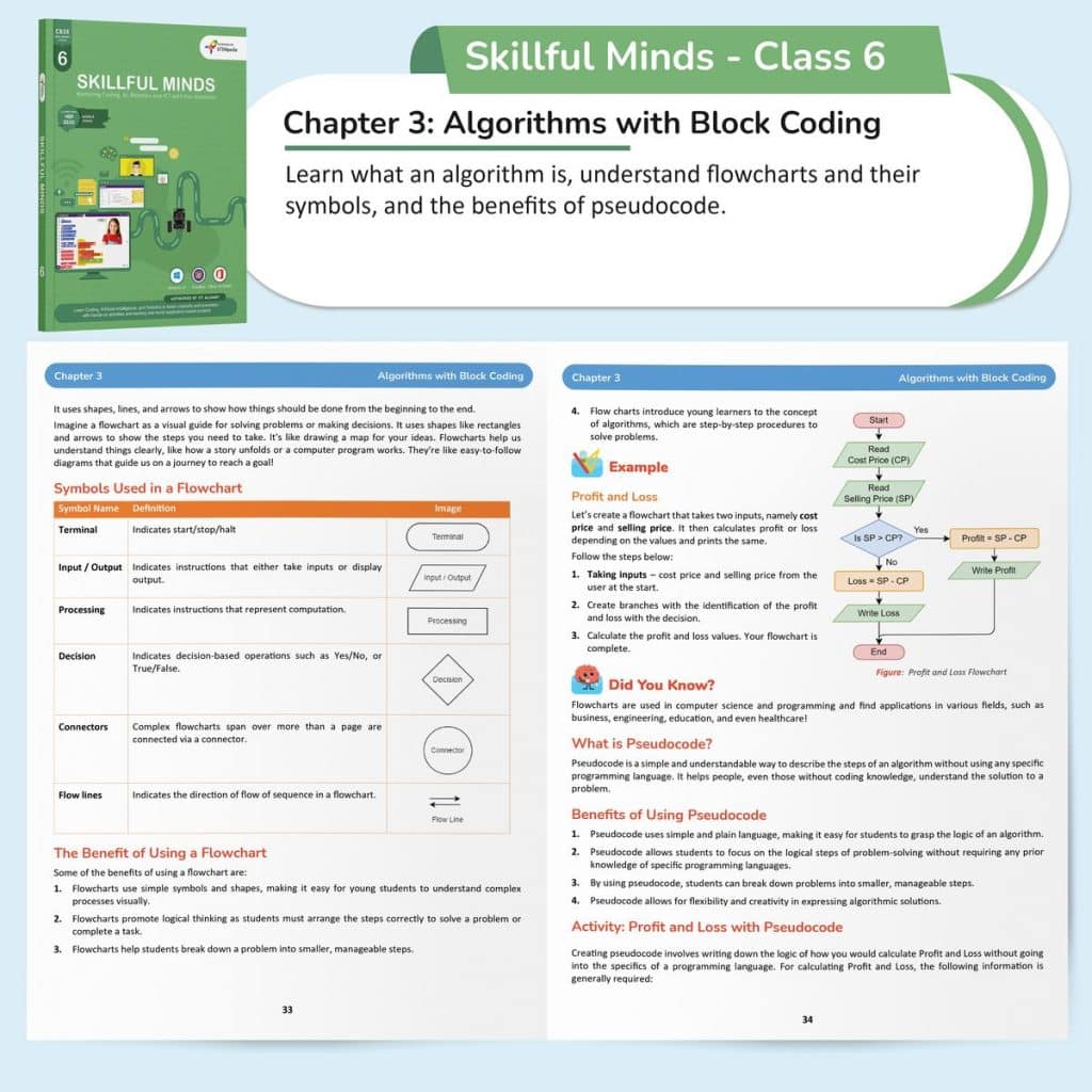 CBSE Class 6 AI, Coding, Robotics, and Computer Book