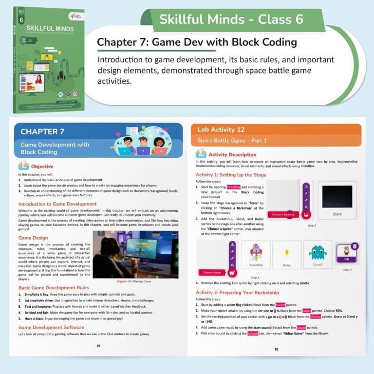 CBSE Class 6 AI, Coding, Robotics, and Computer Book