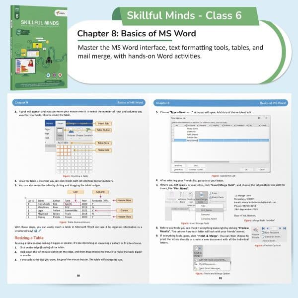 CBSE Class 6 AI, Coding, Robotics, and Computer Book