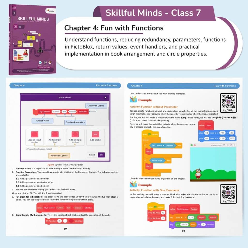 CBSE Class 7 AI, Coding, Robotics, and Computer Book