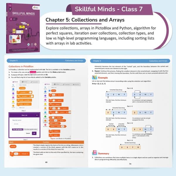 CBSE Class 7 AI, Coding, Robotics, and Computer Book