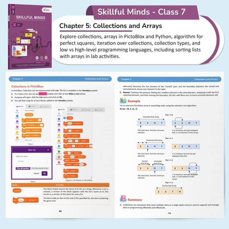 CBSE Class 7 AI, Coding, Robotics, and Computer Book