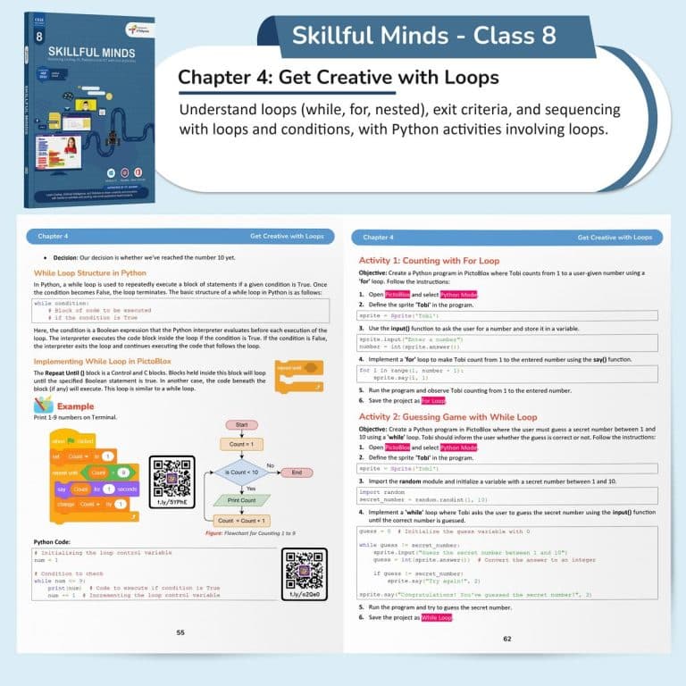 CBSE Class 8 AI, Coding, Robotics, and Computer Book