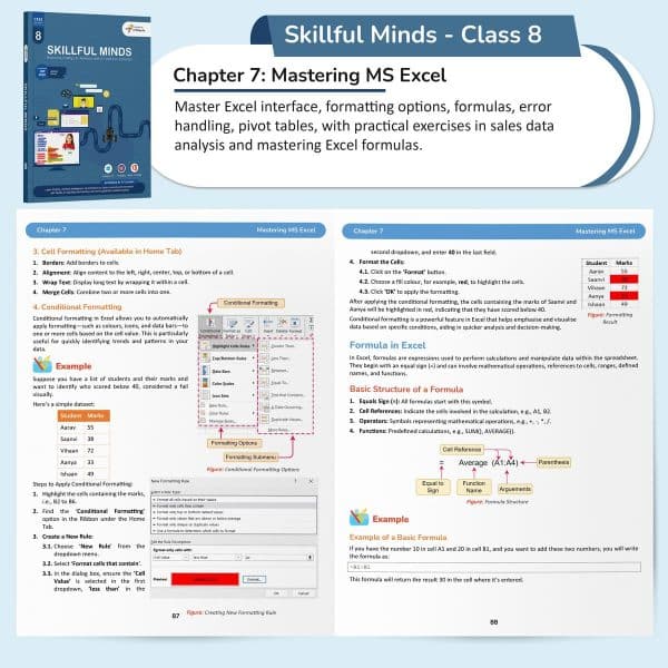CBSE Class 8 AI, Coding, Robotics, and Computer Book