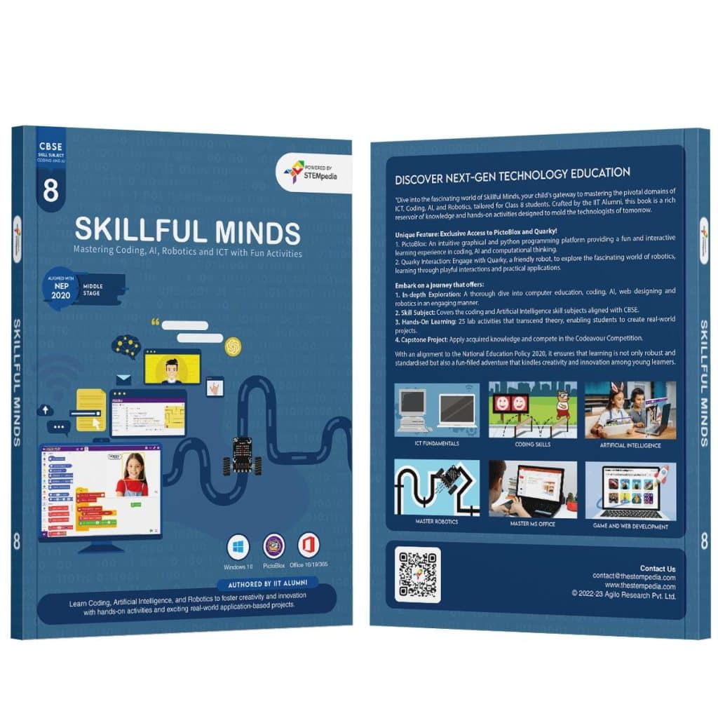 CBSE Class 8 AI, Coding, Robotics, and Computer Book