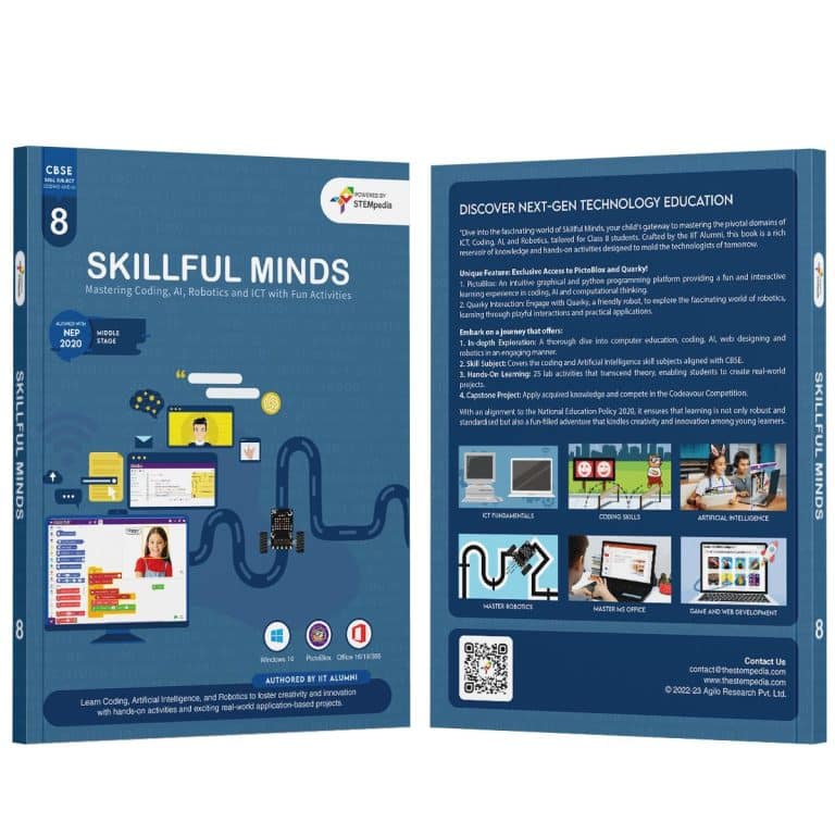 CBSE Class 8 AI, Coding, Robotics, and Computer Book