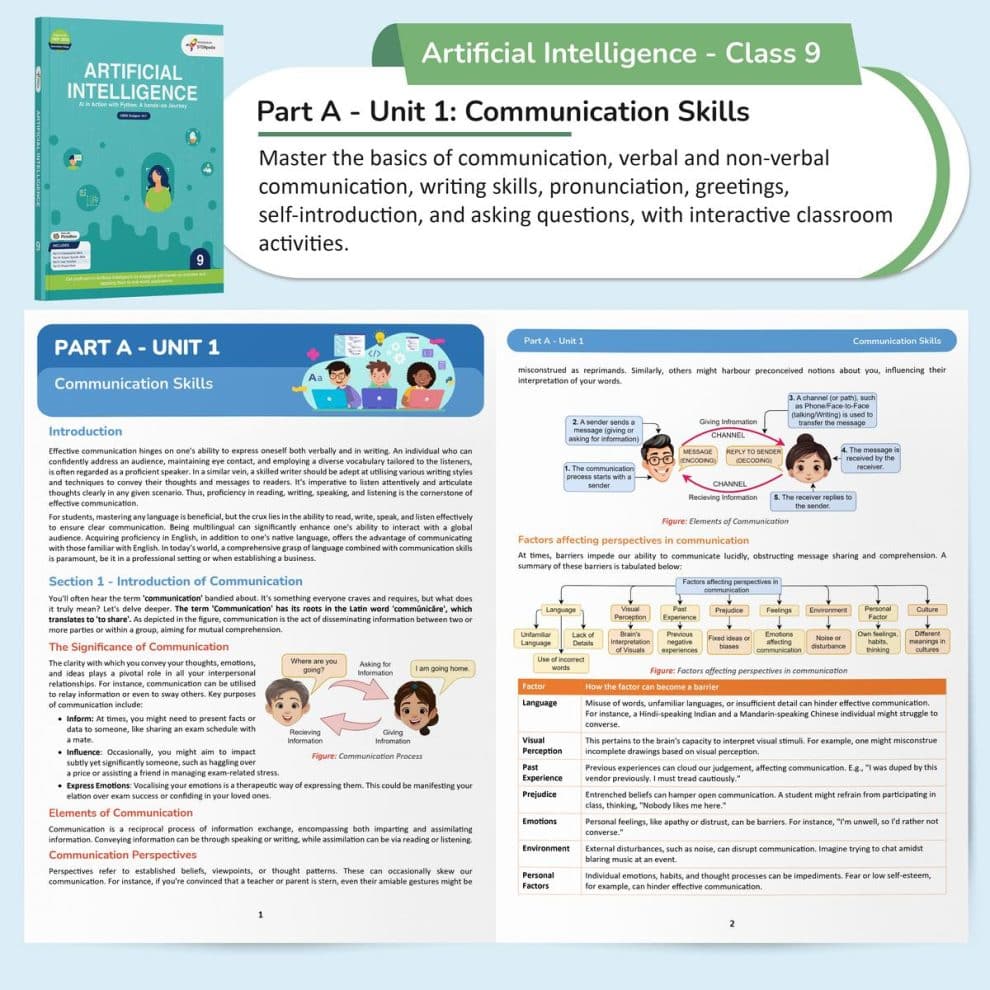 CBSE AI Book for Class 9 - Artificial Intelligence (Subject Code 417)