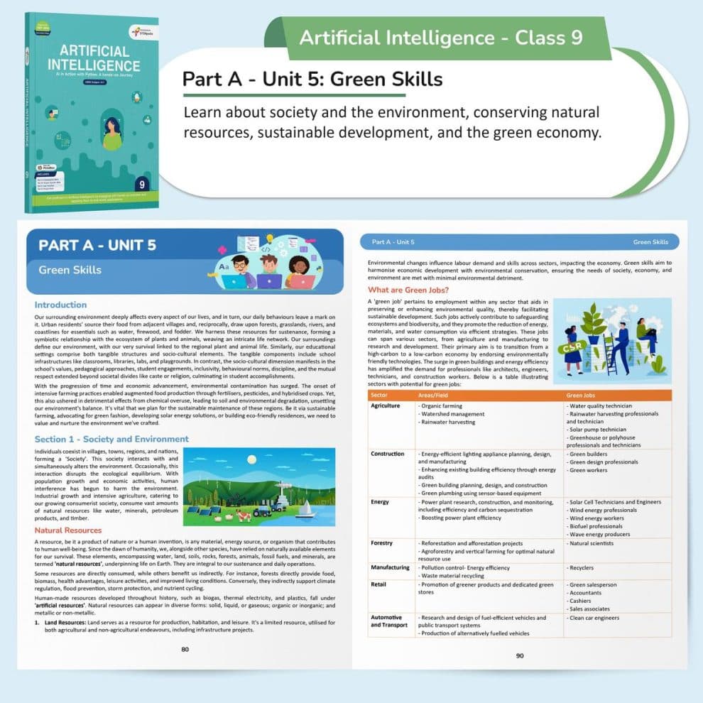 CBSE AI Book for Class 9 - Artificial Intelligence (Subject Code 417)