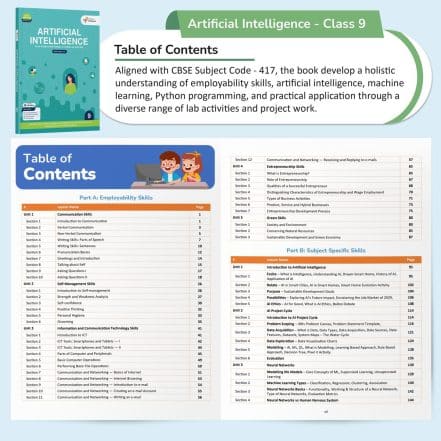 CBSE AI Book for Class 9 - Artificial Intelligence (Subject Code 417)