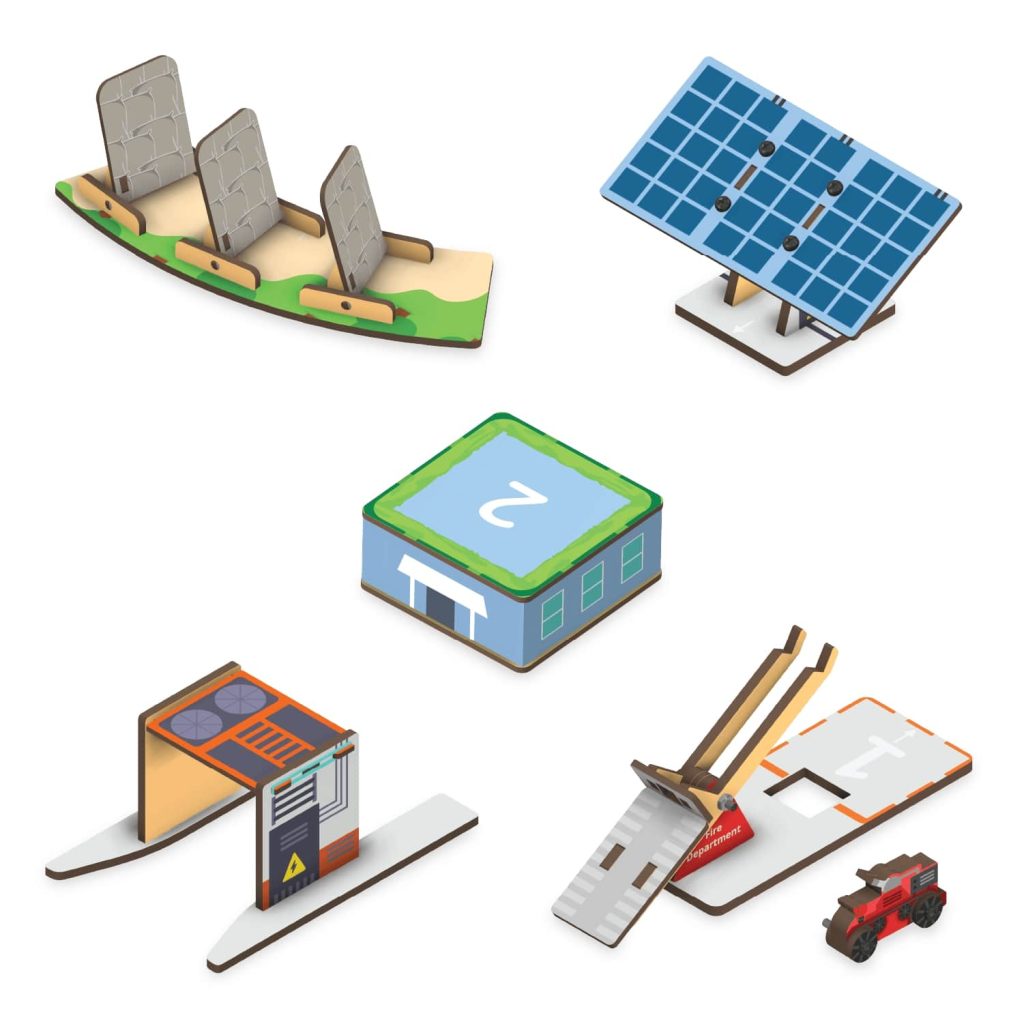 Codeavour International Arena Object Kit for Wellness Wave AI-Robo ...