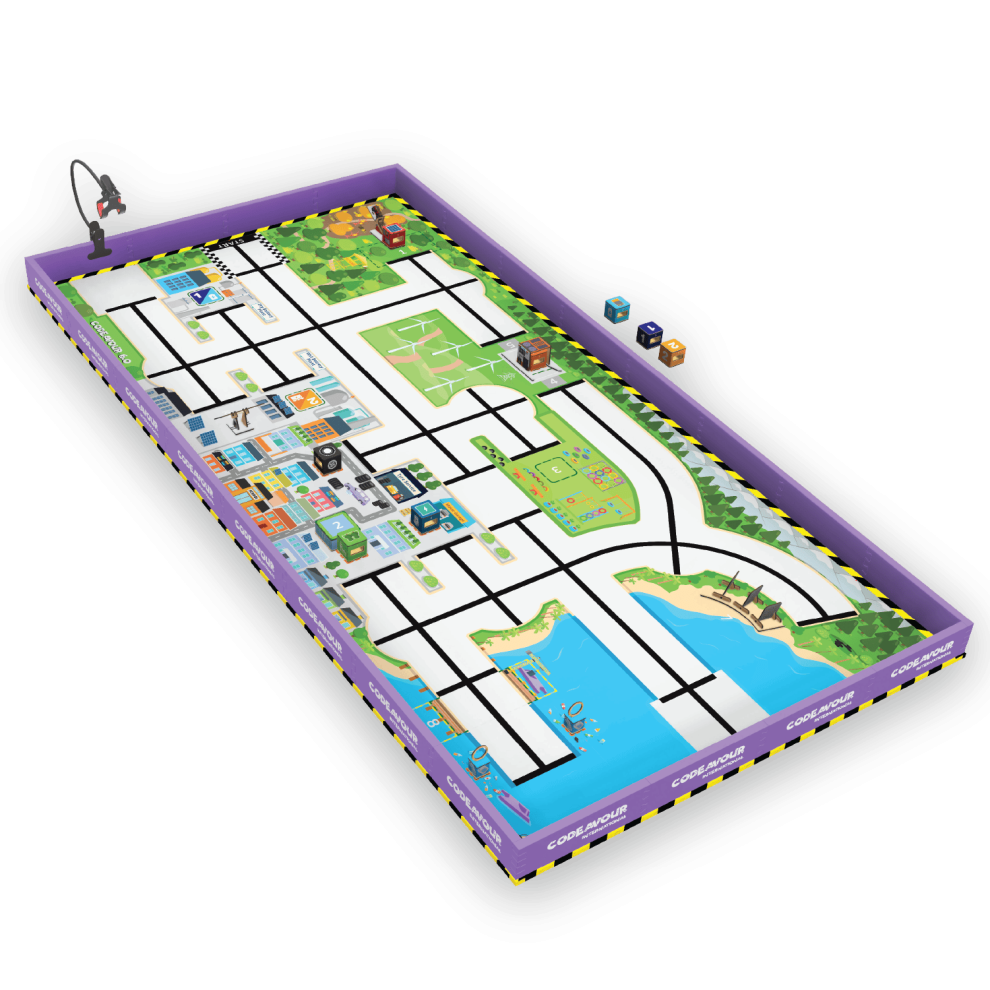 Codeavour 6.0 Complete Arena Kit with Printed Arena, Objects ...