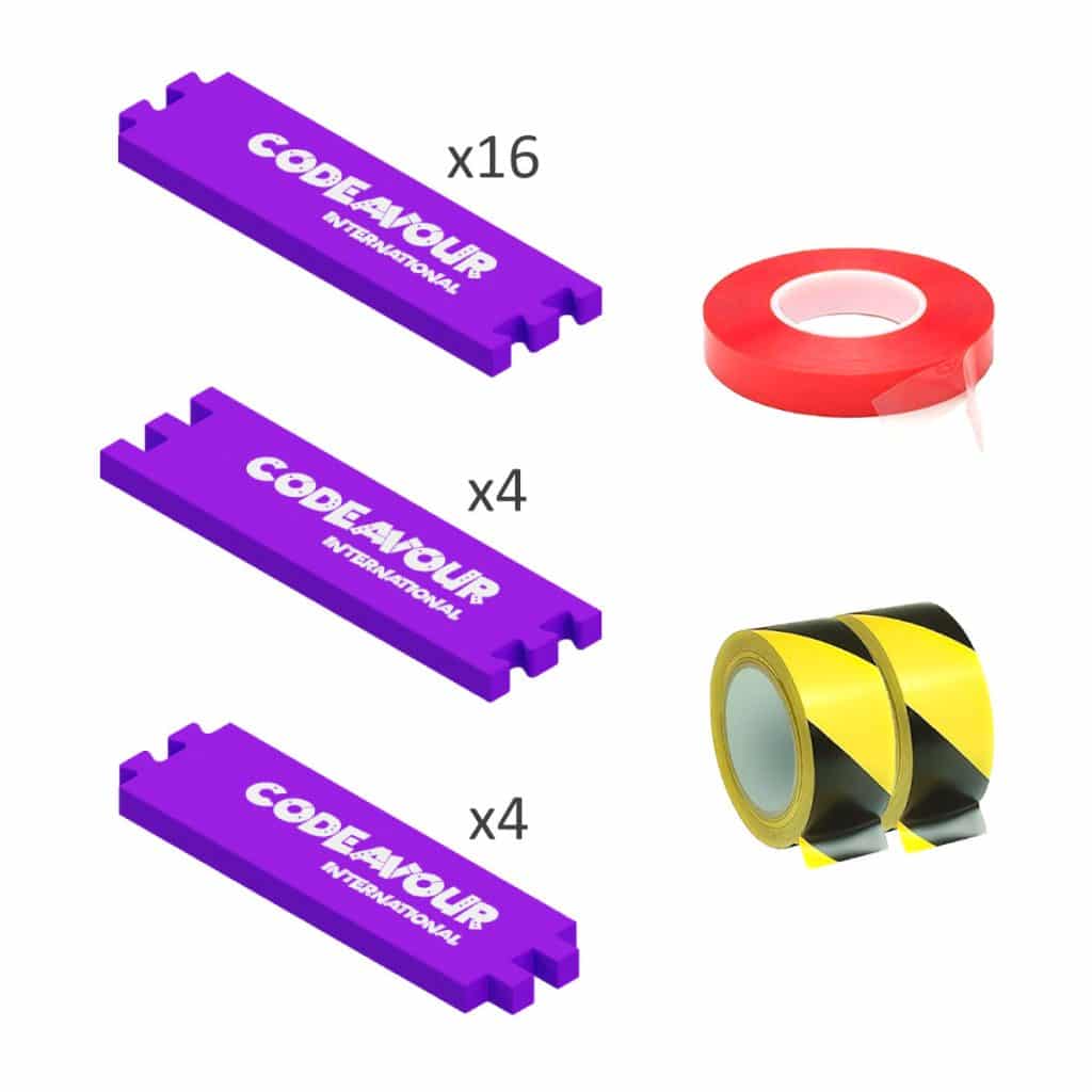 Codeavour 6.0 Complete Arena Kit with Printed Arena, Objects ...