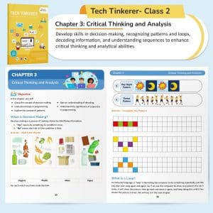 ICSE Coding, AI, Robotics and Computer Book – Class 2 | Tech Tinkerer