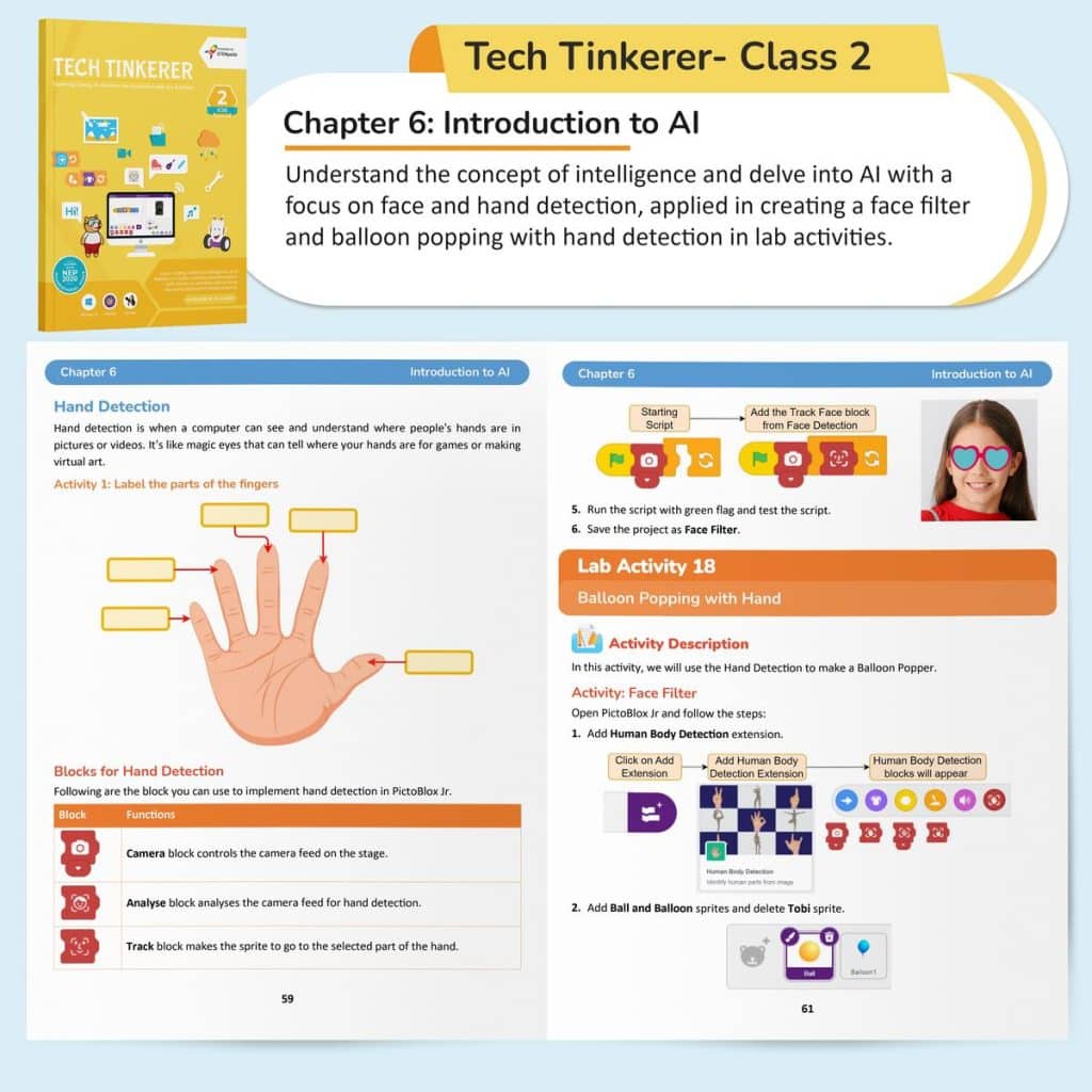 Icse Coding Ai Robotics And Computer Book Class 2 Tech Tinkerer