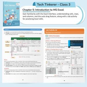ICSE Coding, AI, Robotics and Computer Book – Class 3 | Tech Tinkerer