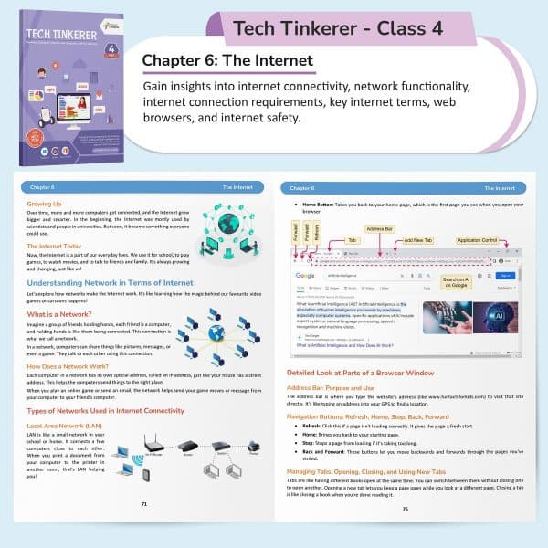 Icse Coding Ai Robotics And Computer Book Class 4 Tech Tinkerer