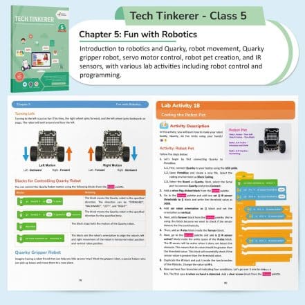 ICSE Coding, AI, Robotics and Computer Book – Class 5 | Tech Tinkerer