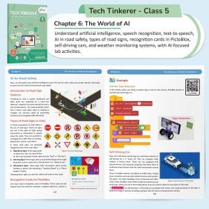 ICSE Coding, AI, Robotics and Computer Book – Class 5 | Tech Tinkerer
