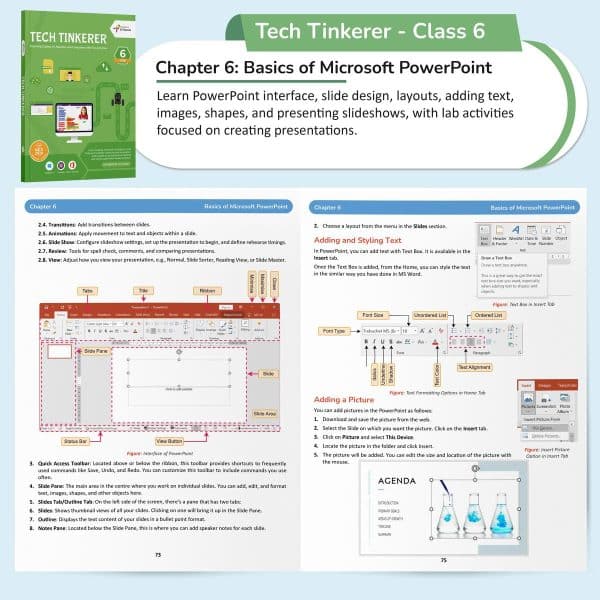 ICSE Coding, AI, Robotics and Computer Book – Class 6 | Tech Tinkerer