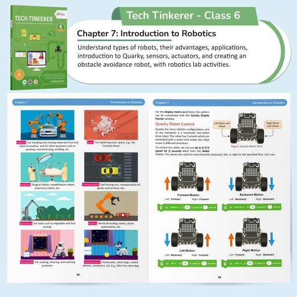 Icse Coding Ai Robotics And Computer Book Class 6 Tech Tinkerer