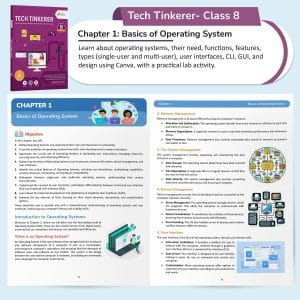ICSE Coding, AI, Robotics and Computer Book – Class 8 | Tech Tinkerer