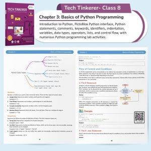 ICSE Coding, AI, Robotics and Computer Book – Class 8 | Tech Tinkerer
