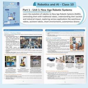 ICSE Robotics & AI Book for Class 10 - Subject Code 66